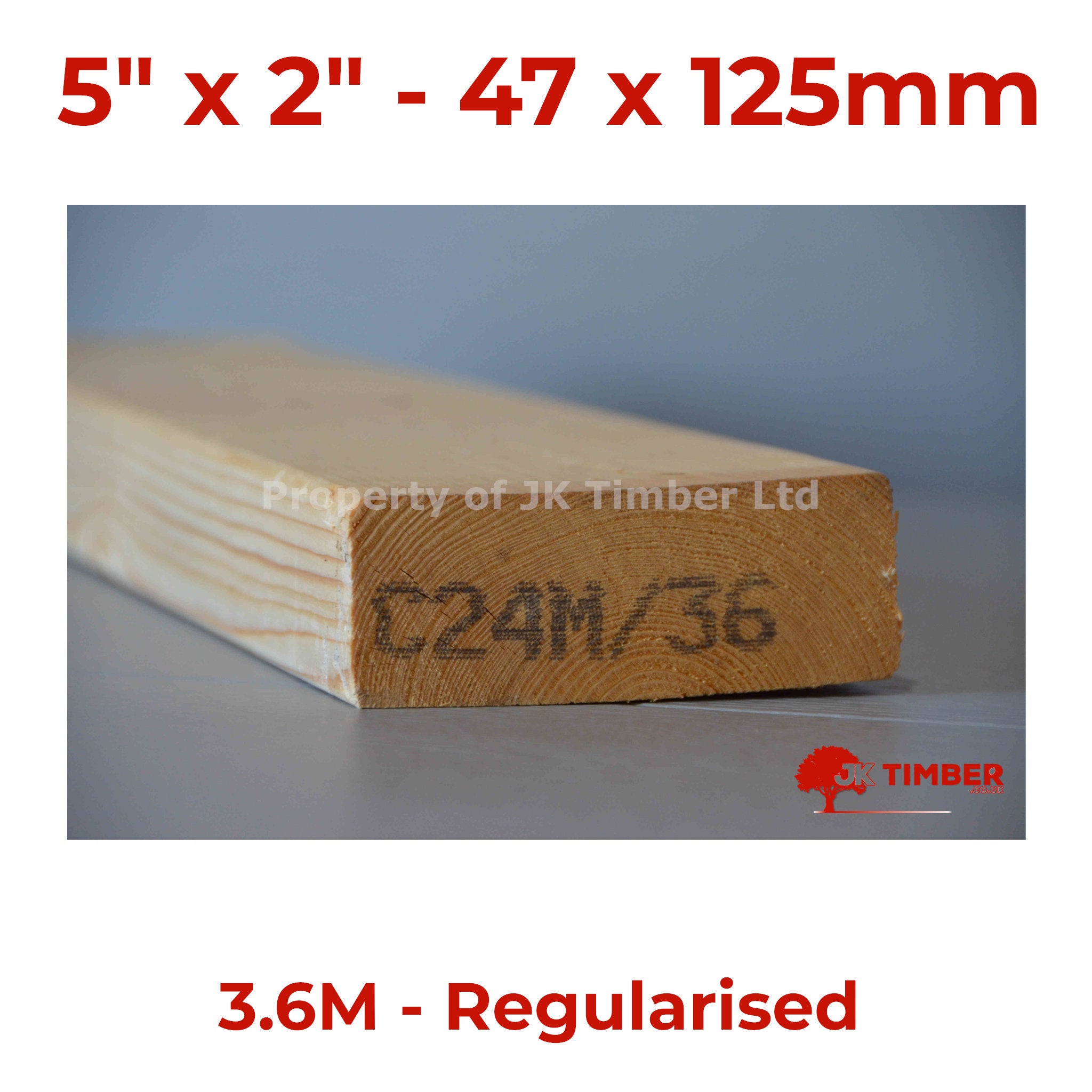 47 x 125mm (5" x 2") Regularised – JK Timber