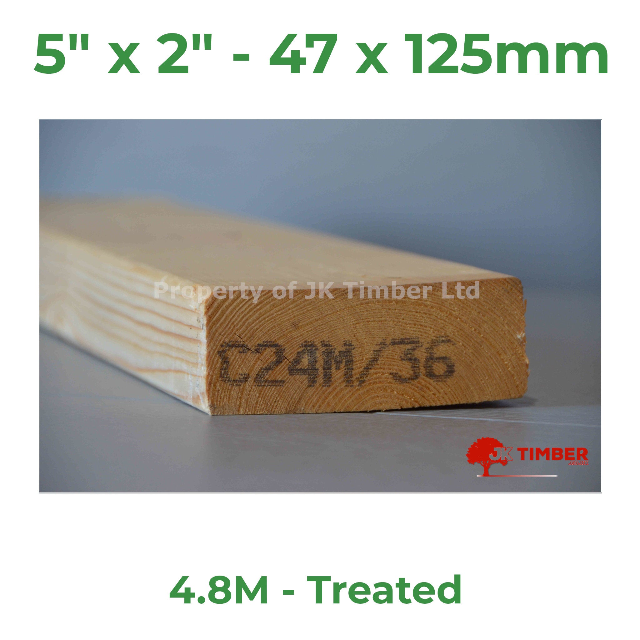 47 x 125mm (5" x 2") Treated – JK Timber