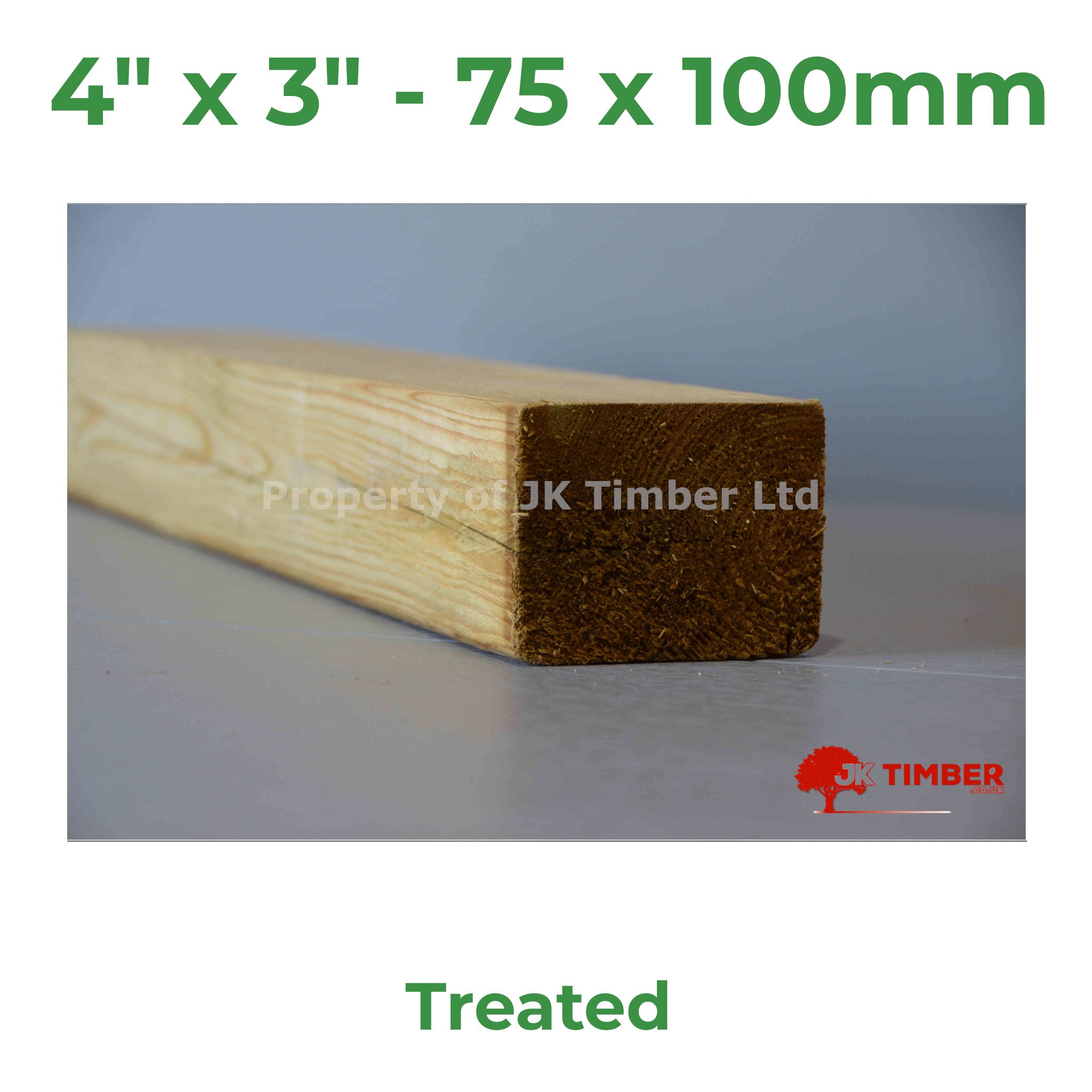 75 x 100mm (4" x 3") Treated – JK Timber