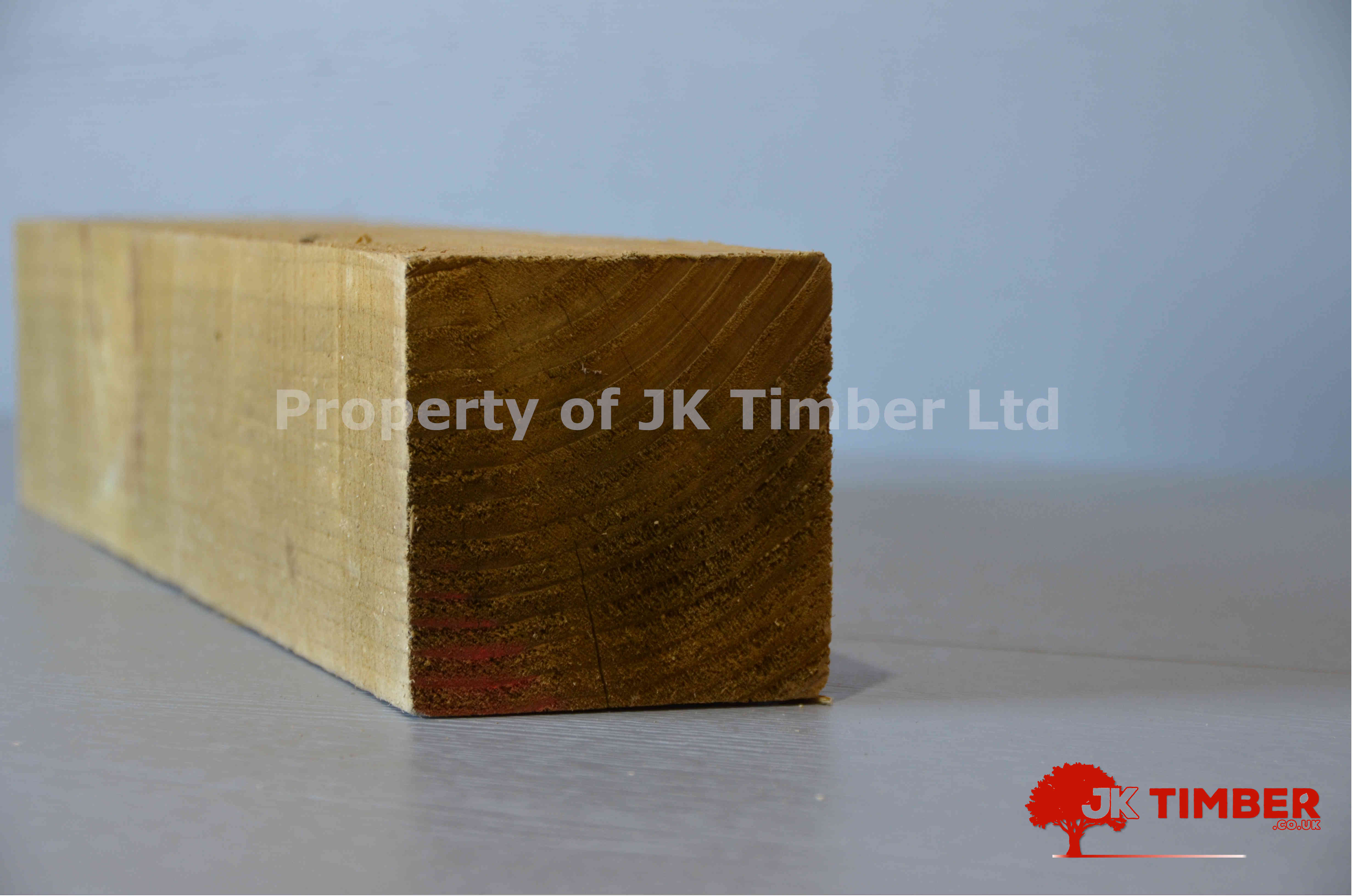 100 x 100mm (4" x 4") Treated Timber Fence Post – JK Timber